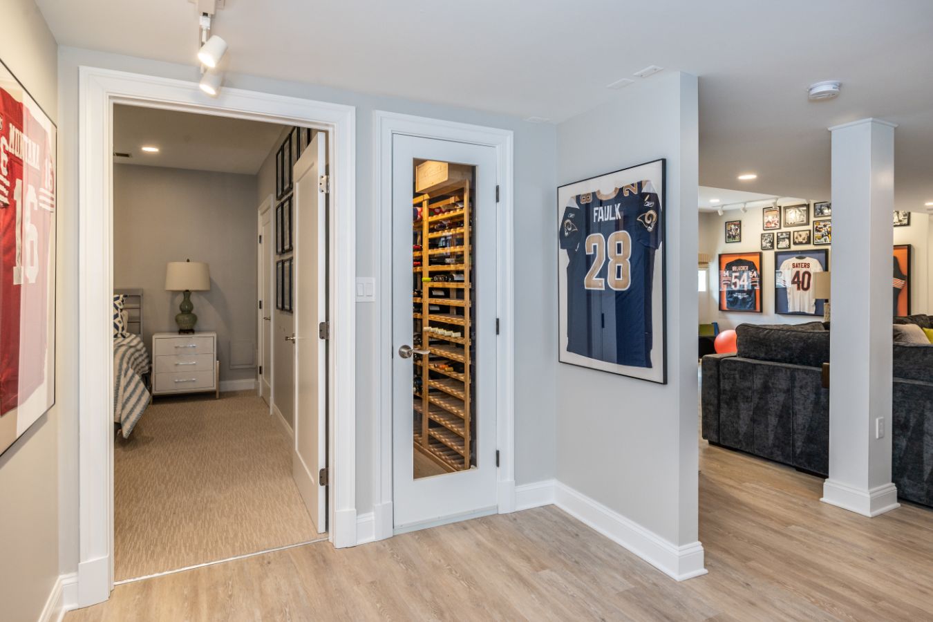 Cool Basement Brought to Life - Spectrum Design + Build